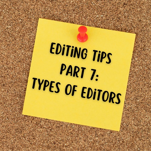 Editing Tips Part 7: Types of Editors – Josha Publishing, LLC